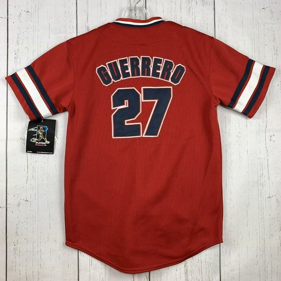 True Fan | Shirts & Tops | Anaheim Angels Guerrero 27 Mlb Large True ...